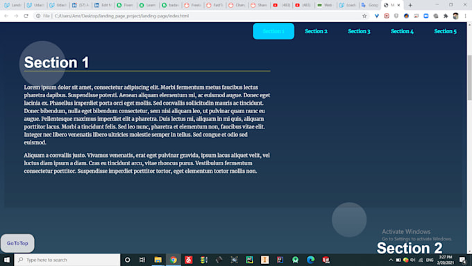 Make web application using html,css and javascript by Badawyvic | Fiverr