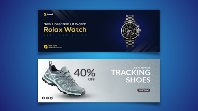 Design ecommerce banner, product banner and shopify banner by Tanjia13 ...