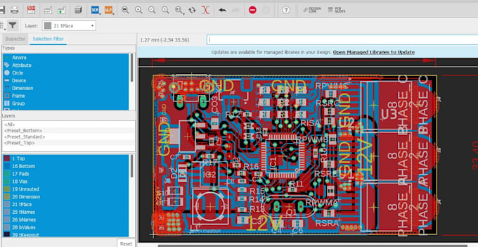 Design pcb boards in eagle pcb design software by Fahmi_core | Fiverr
