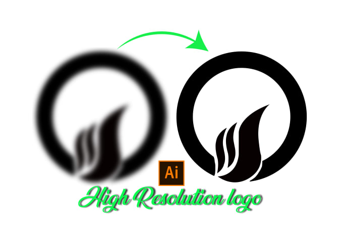 Recreate your logo professionally by Graphics_lover2 | Fiverr