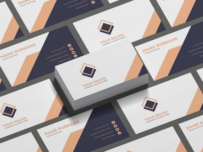 Create eye catching business cards for you by Azaanali559 | Fiverr