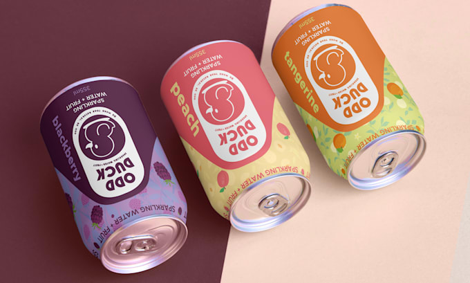 Design expert beverage can packaging by Mammutdesign | Fiverr