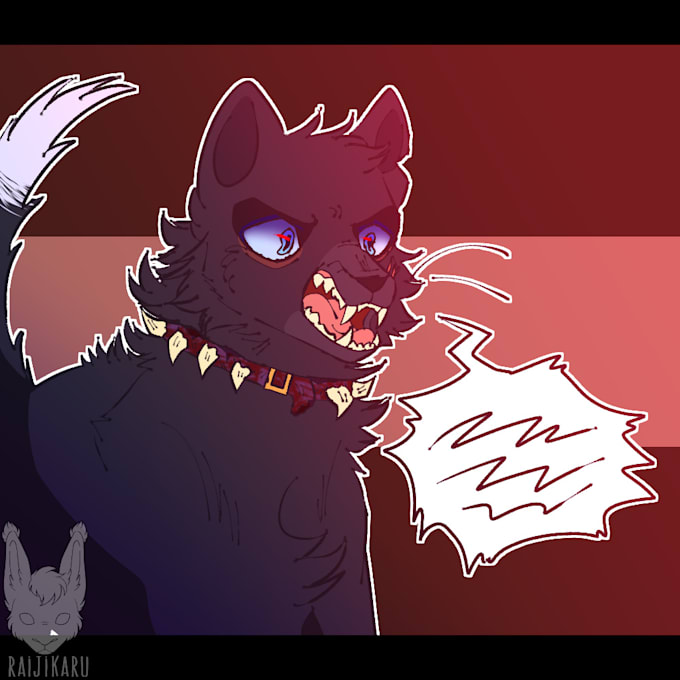 Create illustrations of your furry ocs by Raijikaru | Fiverr