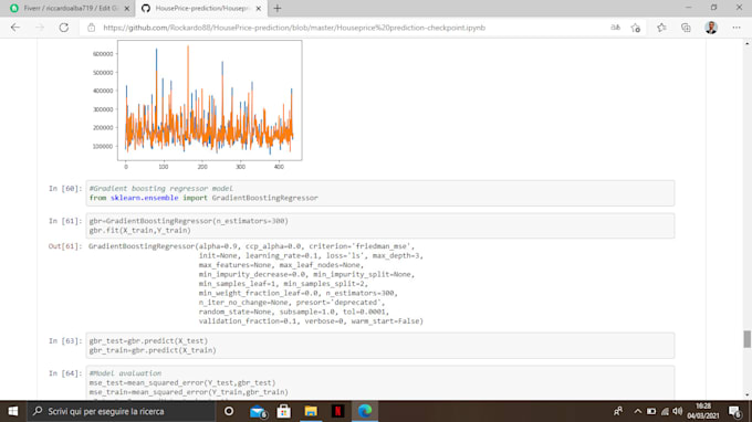 Do machine learning and deep learning projects in python by ...