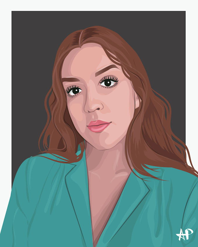 Do cool vector portraits by Apilustraciones | Fiverr
