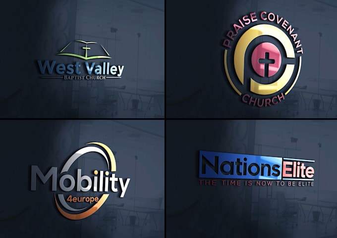 Design a modern church and ministry logo in 12hrs by Liberal_artz | Fiverr