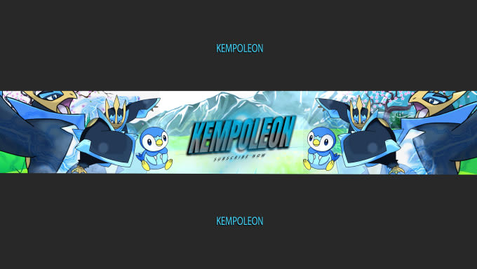 Create a pokemon banner, gaming, twitch, mascot banner by Tawfikatasnim ...