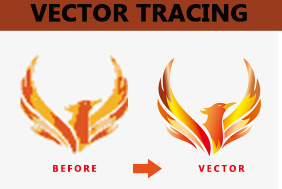Do vector tracing convert,redrow logo and image by Zee_creation1 | Fiverr
