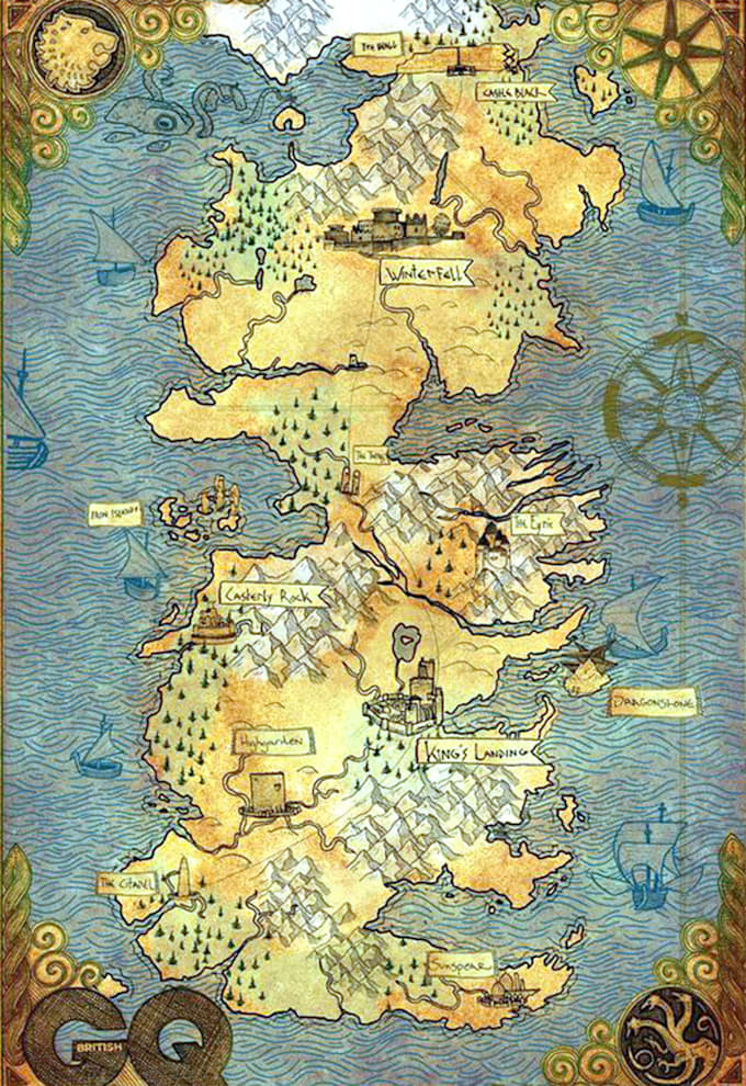 Digitally create a high quality fantasy map for you by Ridoyoakash23 ...