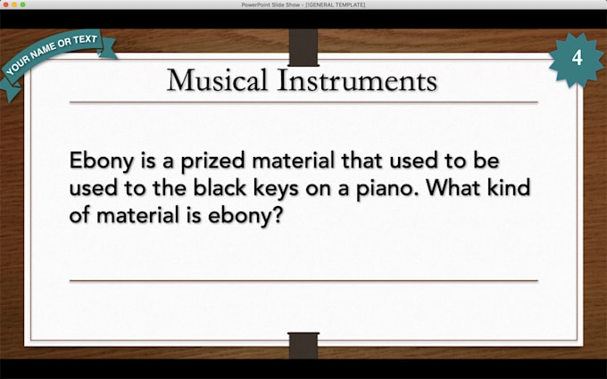 Fun visual pub quiz trivia rounds in a powerpoint by Mcourij | Fiverr