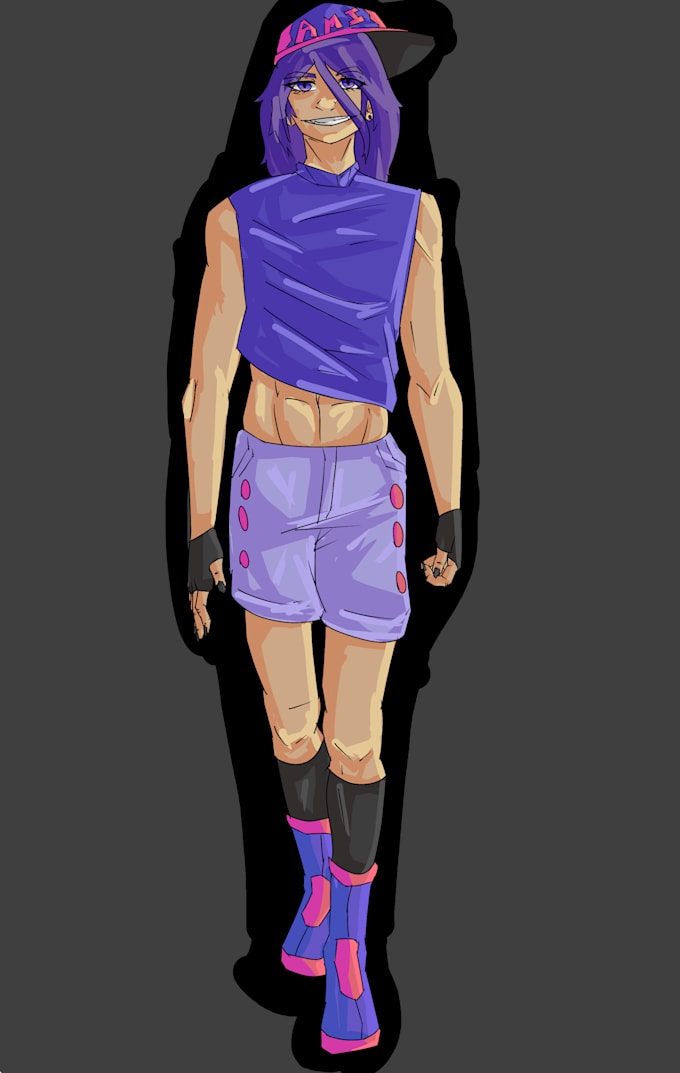 Do poggers art anime style pog by Paradox_2005 | Fiverr