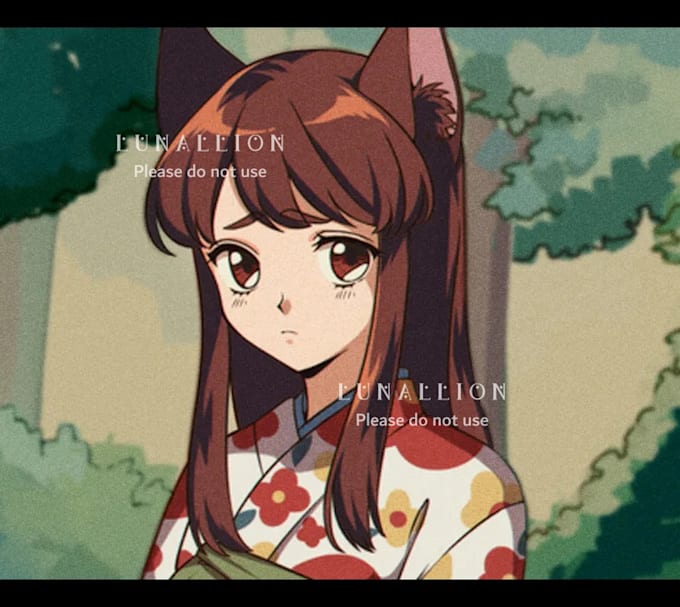 Draw retro 90s anime style by Lunallion | Fiverr