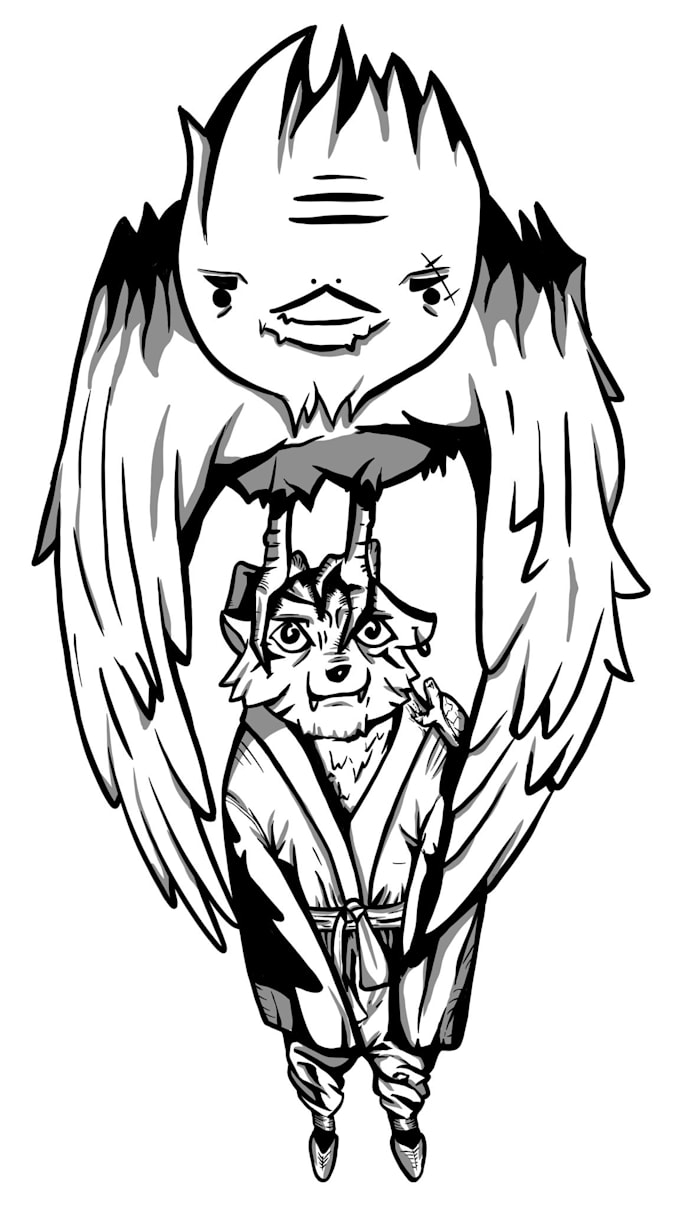 Create custom comic and manga style characters by Abeeeshan | Fiverr