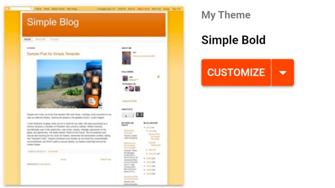 Design and customize your blogger template by Mdraihanbabu88 | Fiverr