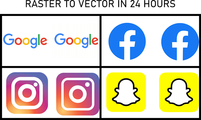 Replica vectorise, redraw, recreate logo, vector design and vector ...