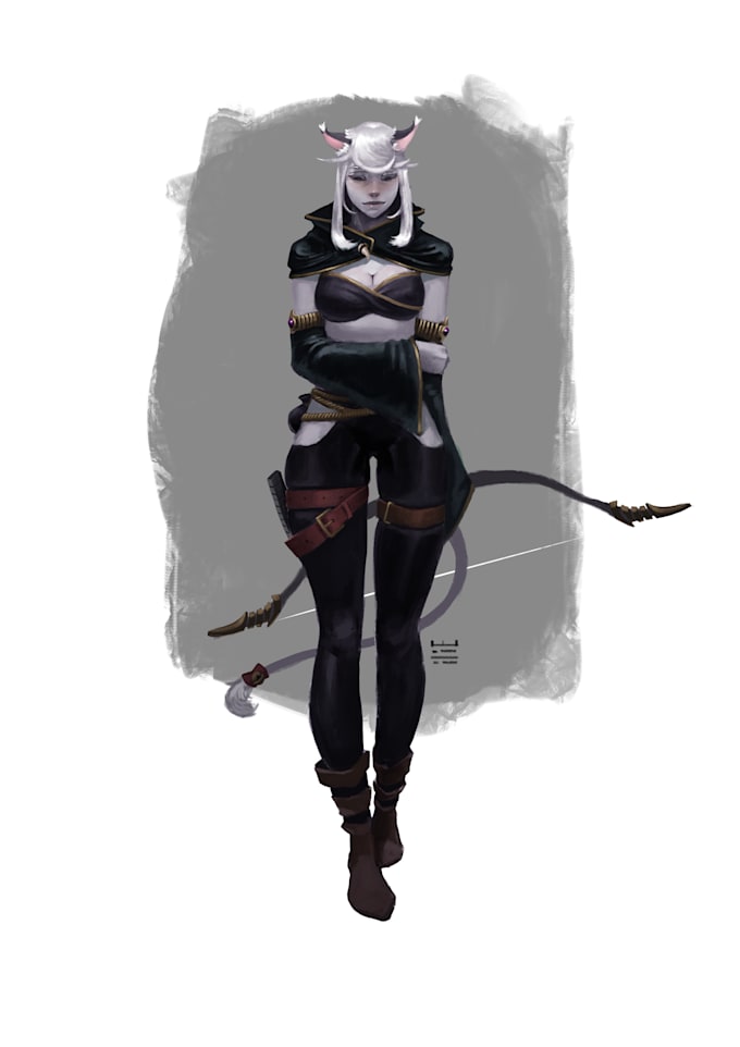 Visualize your character art by Ilied17 | Fiverr