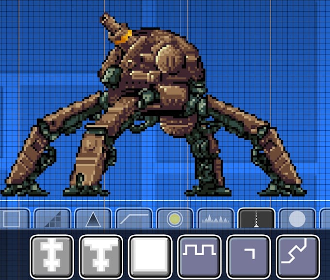 Make pixel arts for geometry dash by Max__pro | Fiverr