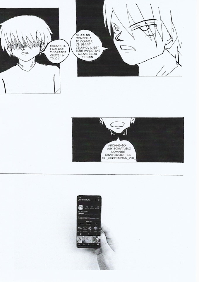 Draw your own oc character anime slash manga by Chripha66 | Fiverr