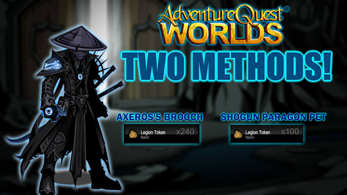 Edit your aqw character for you by Soldier7832 | Fiverr