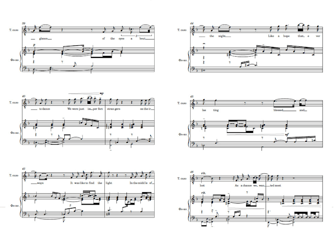 Make a professional score transcription of any complexity by Tigramuse ...