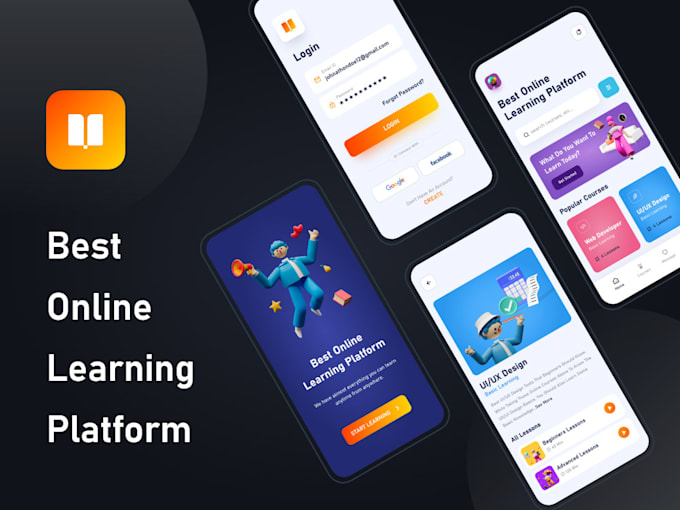 Create a modern, clean mobile app ui and website ui design by Shubhamui ...