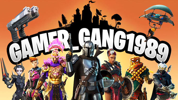 Create a custom fortnite background with your gamertag by Backgroundguy ...