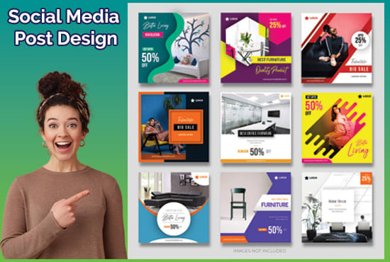 Attractive post design for any social media by Tahmidmunshi | Fiverr