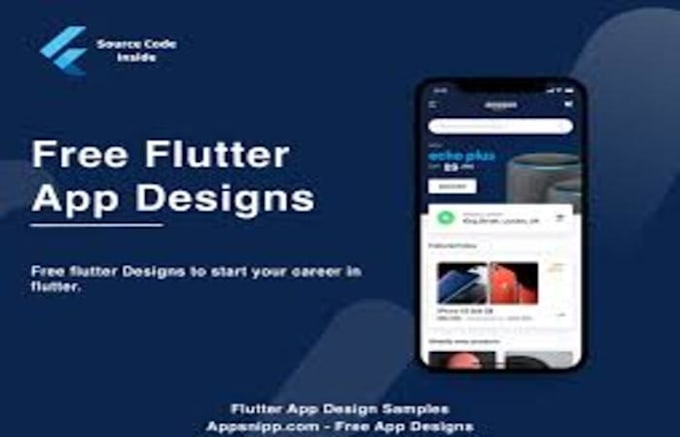 Create beautiful mobile apps using flutter by Samijannss | Fiverr