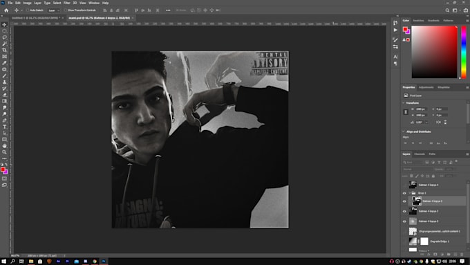 Create epic custom album cover art by Devenes | Fiverr