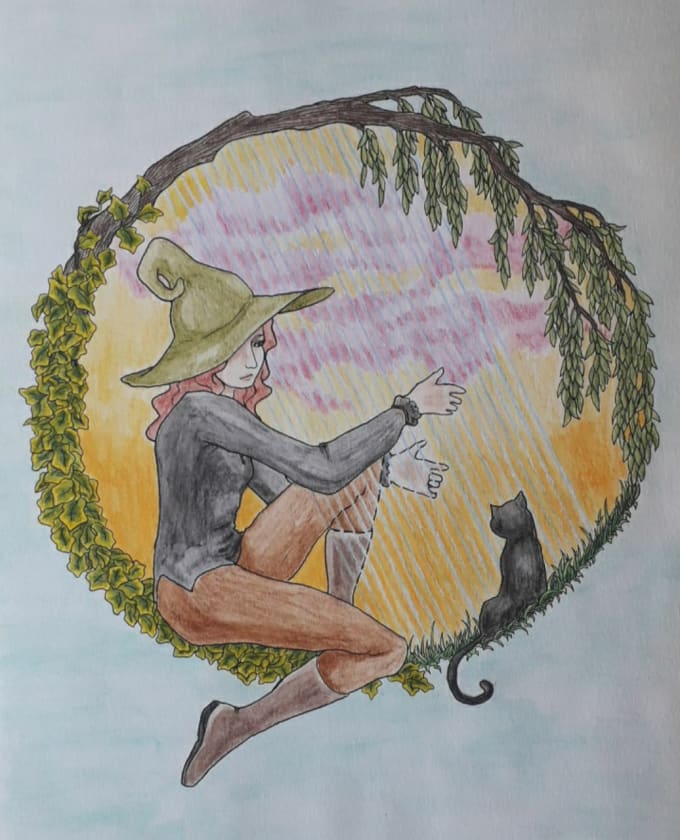 Pencil draw a dnd scene with your characters by Everuth | Fiverr