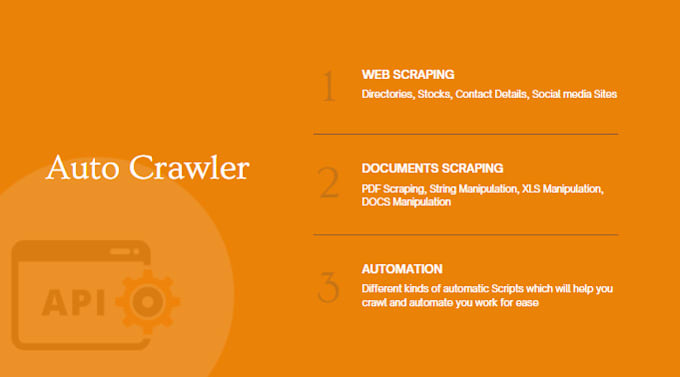 Do website, doc, api scraping, data extraction or bot building using ...