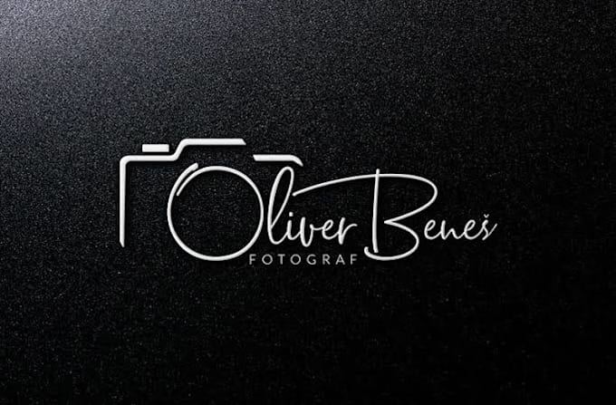 Design photography logo watermark and signature with camera by ...