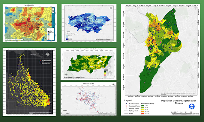 Perform professional gis maps and analysis by Sahansashi | Fiverr