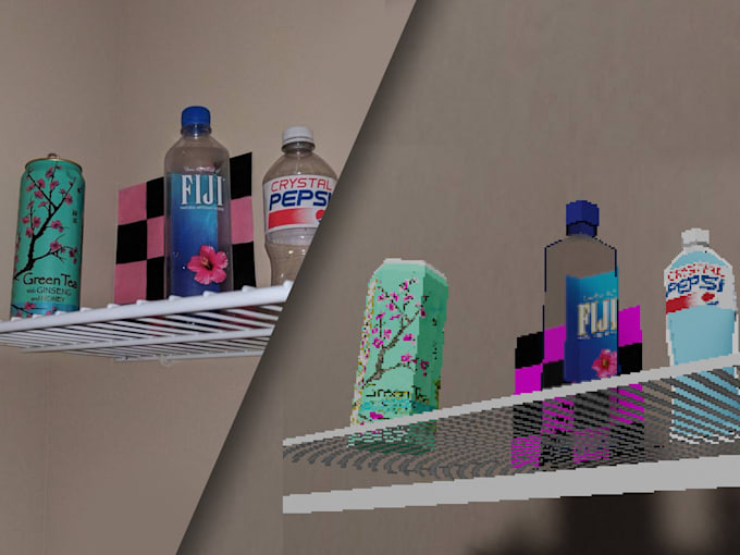 Make low poly ps1 style renders and animations by Luccaifc3 | Fiverr