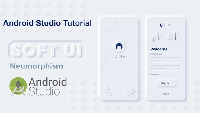 Design soft ui neumorphism android app in android studio by Dk_khan | Fiverr