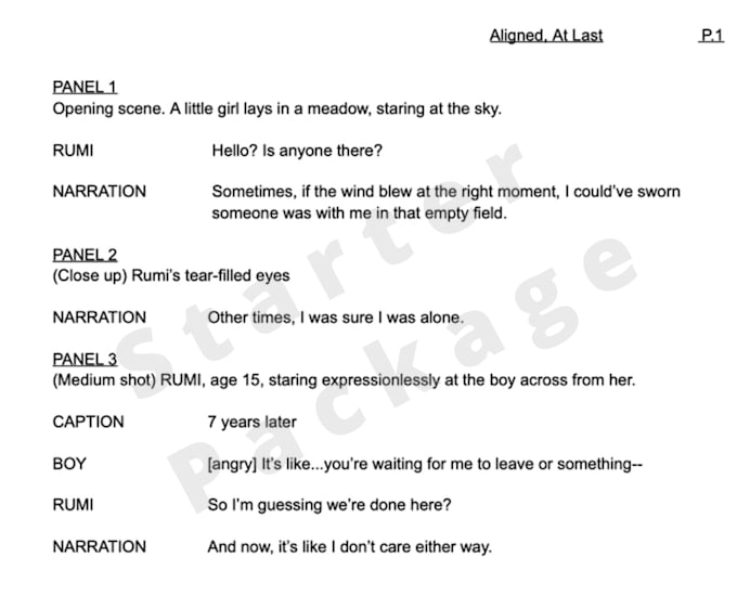 Write, edit or ghostwrite your webtoon or comic script by Such897 | Fiverr