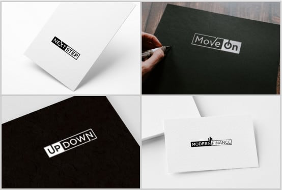 Design box based text logo for your brand by Lastrio | Fiverr