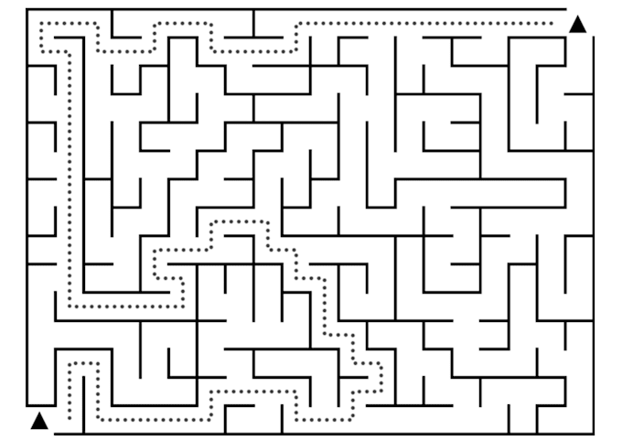 Send 200 maze pages with solution for activity books for amazon kdp by ...