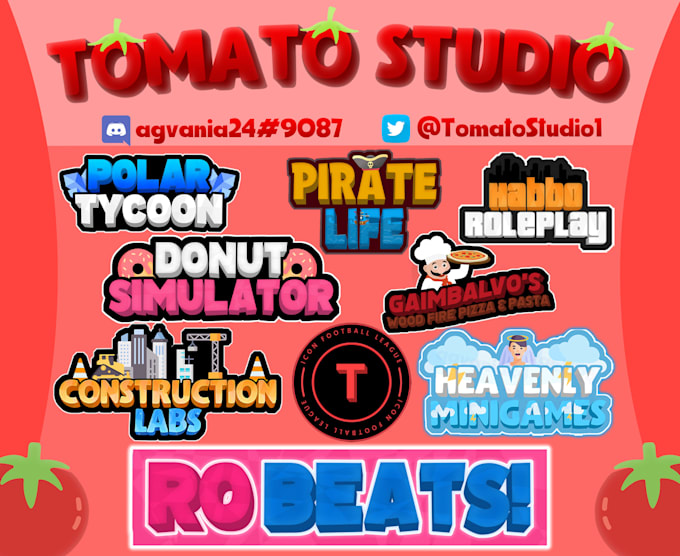 Create a logo for your roblox game by Agvania24 | Fiverr