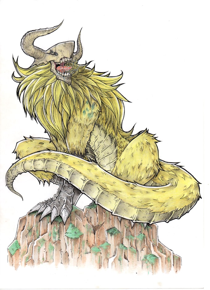 Draw a monster design by Ifungky | Fiverr