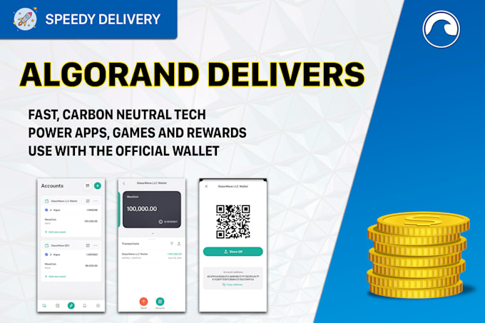 Create custom cryptocurrency coins for you by Glasswave | Fiverr