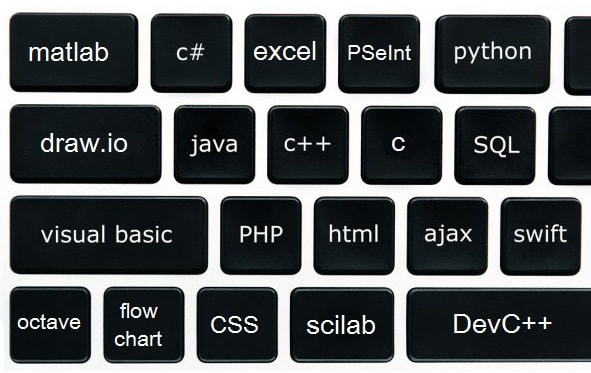 Do programming projects in c, cpp, csharp, python, pseint, matlab ...