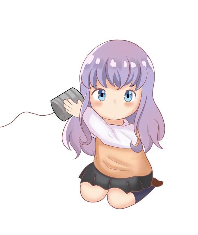 A very cute chibis full body by Shinnobuu | Fiverr