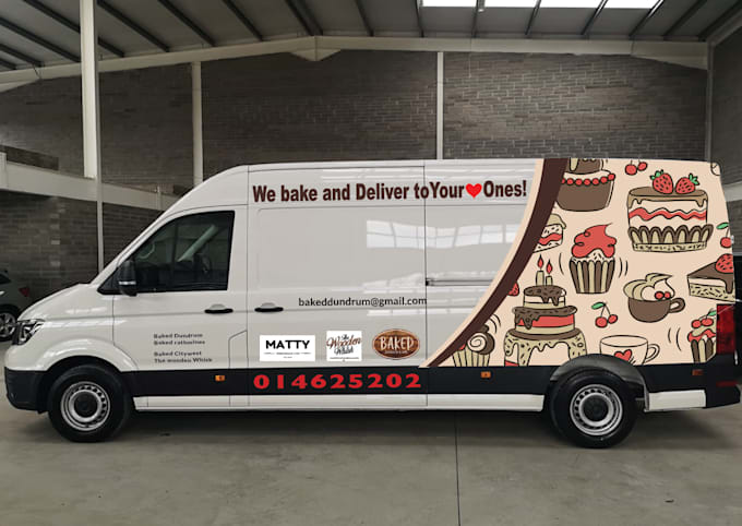 Design half and full van wrap by Seemaafzal727 | Fiverr