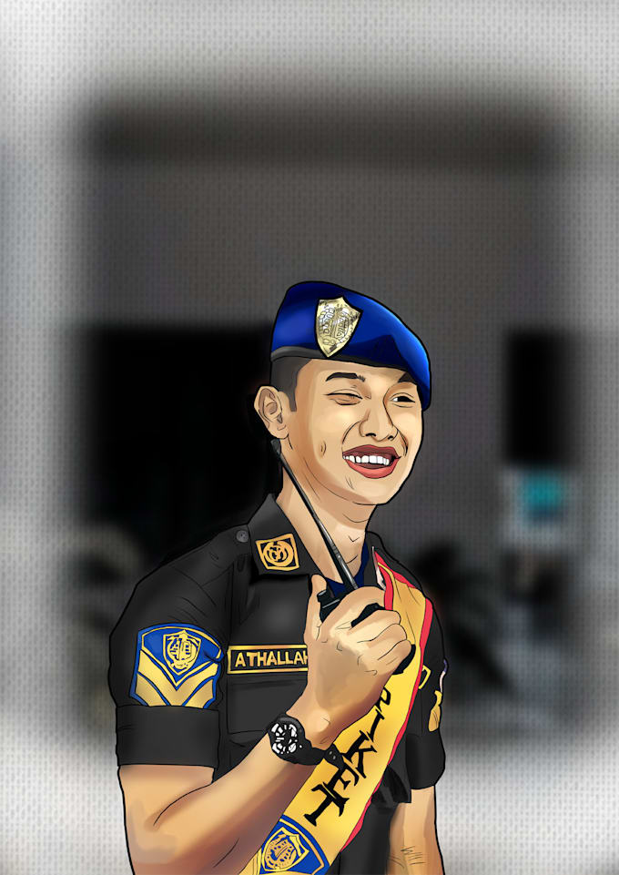 Draw your face or figure digitally by Madehow | Fiverr