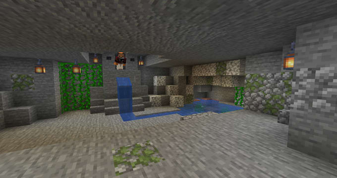Make you a cottagecore cave in minecraft by Ryanyoung322 | Fiverr
