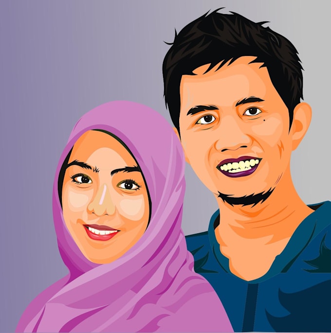 Convert your photos become vectors format and wpap skintone by Idjo ...