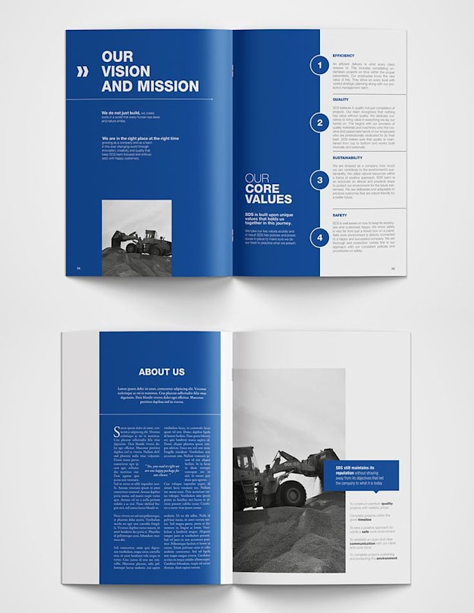 Design an attractive magazine, catalogs, and brochures by Valuejay | Fiverr
