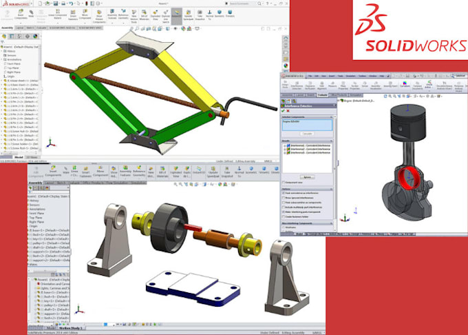 Do mechanical design, cad model, cad drawing on solidworks by Noremu ...