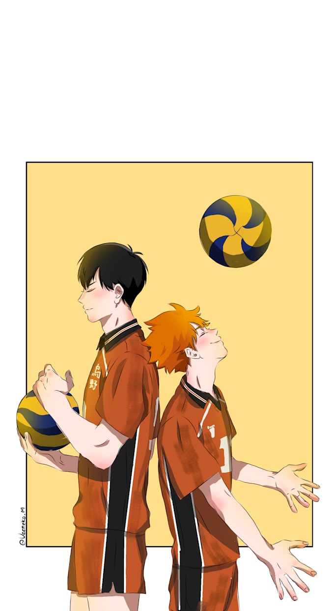 Drawing simple anime illustration for you by Veenekomineko | Fiverr